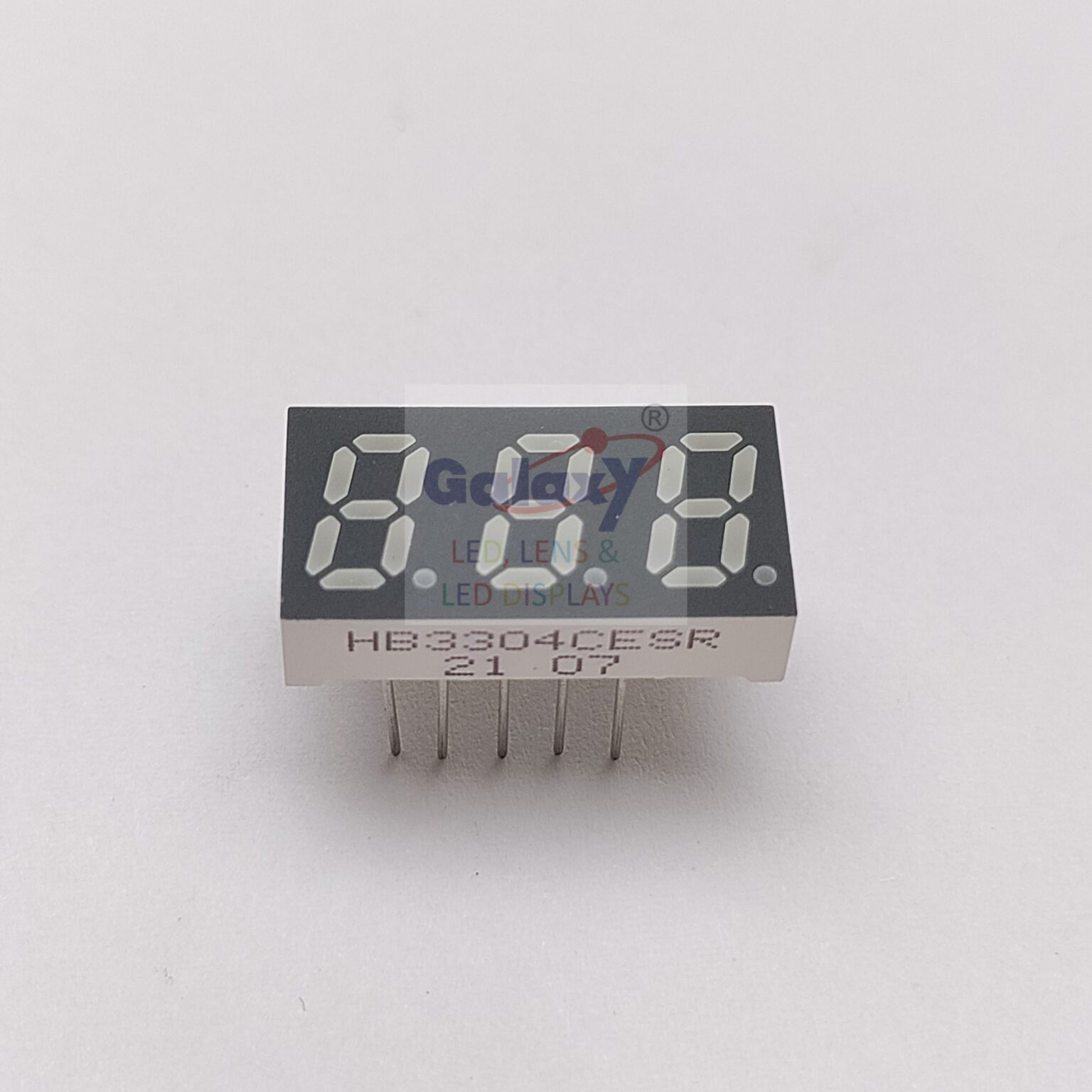 0.3 inch 3 Digit 7 Segment Display | Seven Segment Display in Mumbai