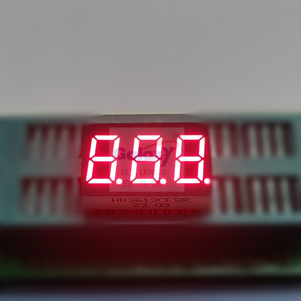 0.36 inch 3 Digit 7 Segment Display | Seven Segment Display in Mumbai