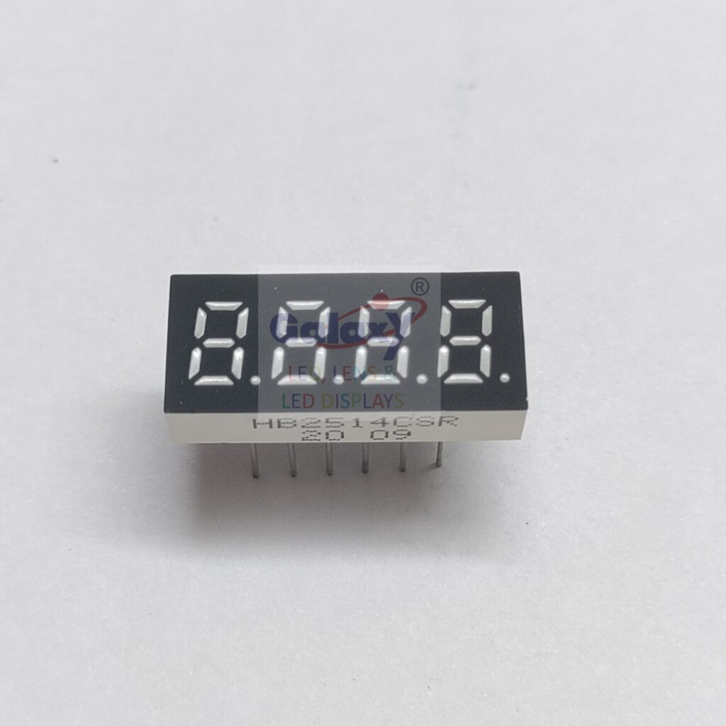 0.25 inch 4 Digit 7 Segment Display | Seven Segment Display in Mumbai