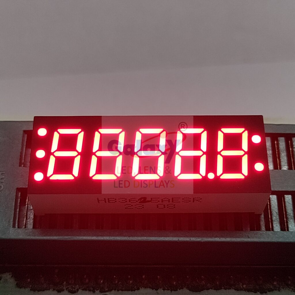 0.36 inch 5 digit 7 Segment Display | Seven segment led display in Mumbai