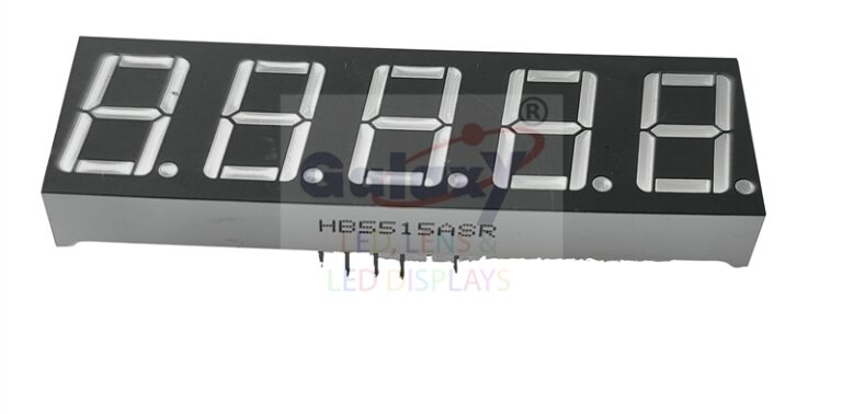 0.56 inch 5 digit 7 Segment Display | Seven segment led display in Mumbai