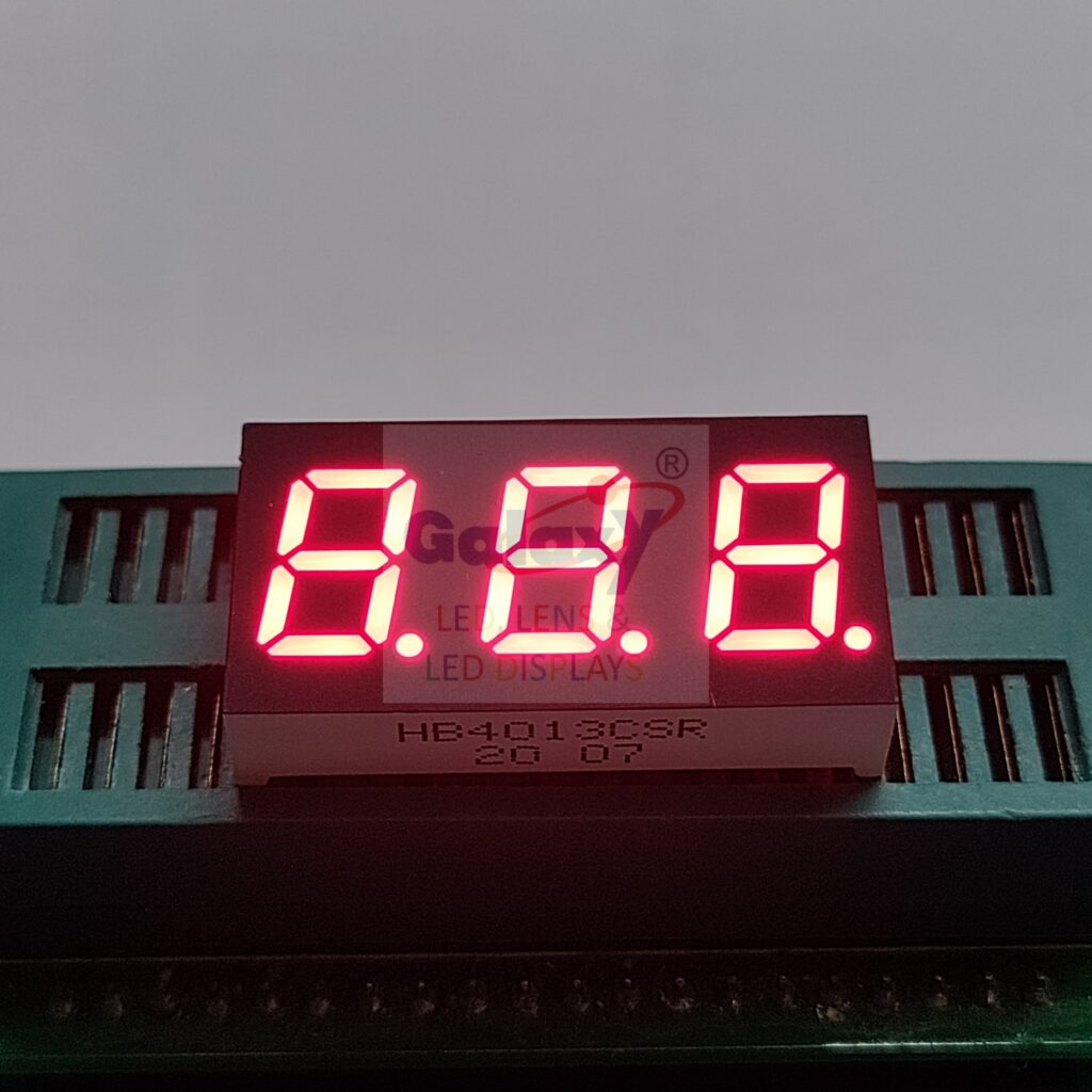 0.4 inch 3 Digit 7 Segment Display | Seven Segment Display in Mumbai