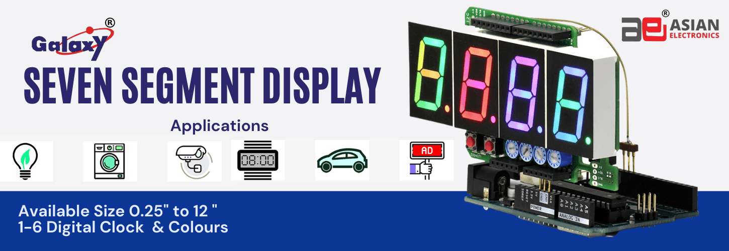 Asian Electronics -7 Segment LED Display Importer and Distributor.