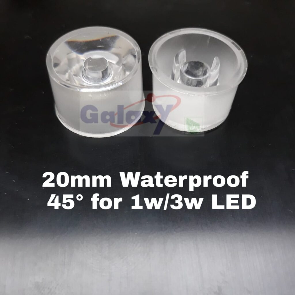 Buy Led Lens 20mm - 1W & 3W Emitter LED Lens (Waterproof)